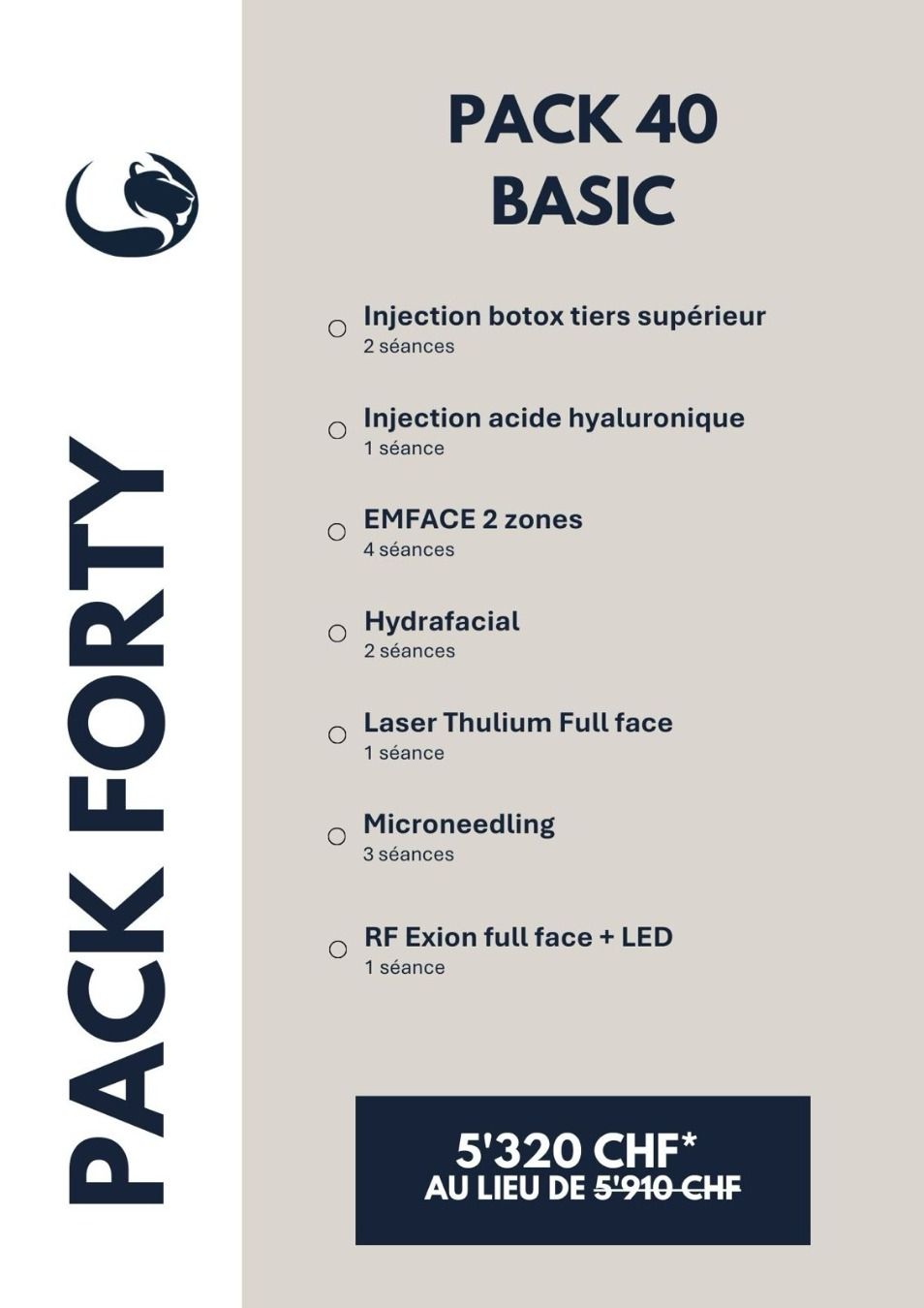 Pack Visage Genève | Soins Esthétiques Clinique Croix d'Or